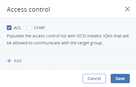 Managing access control lists