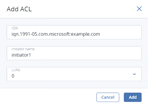Managing access control lists