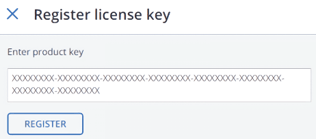 Installing license keys