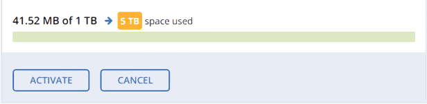 Installing license keys – Acronis Cyber Appliance