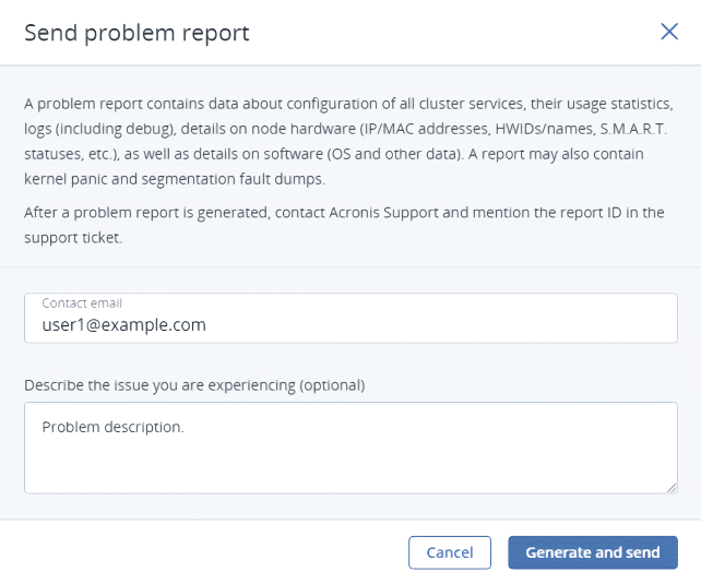 Getting technical support